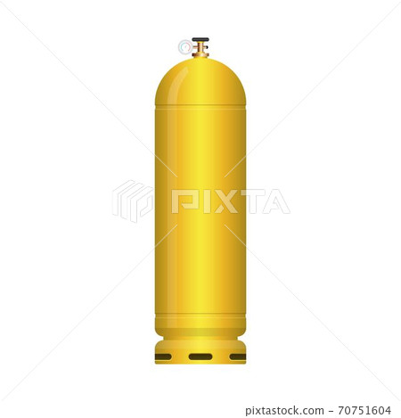 Gas tank vector illustration isolated on white... - Stock Illustration ...