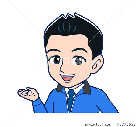 explaining, answer, character - Stock Illustration [70779652] - PIXTA