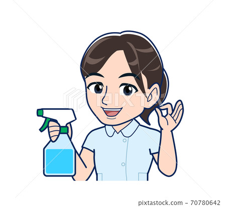 cleaning, clean, nurse - Stock Illustration [70780642] - PIXTA
