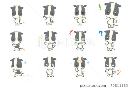 Ukun_Various pose sets 1 - Stock Illustration [70811583] - PIXTA