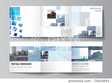 Vector layout of square format covers templates... - Stock Illustration ...
