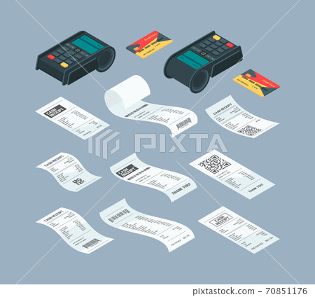 Payment terminal isometric. Purchase billing... - Stock Illustration ...