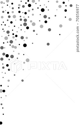 Scattered random black dots. Dark points dispersio - Stock Illustration ...