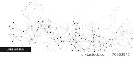 Abstract illustration with abstract connect... - Stock Illustration ...