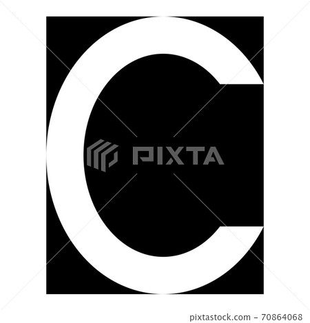 Simple elegant logo letter C vector Premium... - Stock Illustration ...