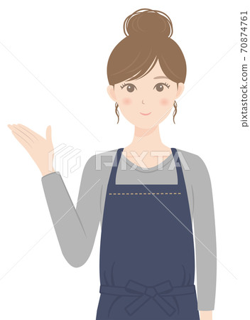 Introduction of women in aprons - Stock Illustration [70874761] - PIXTA