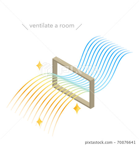 Illustration of ventilation isometrics by... - Stock Illustration ...
