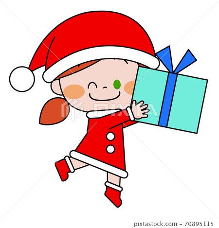 Child who became Santa 9 - Stock Illustration [70895115] - PIXTA