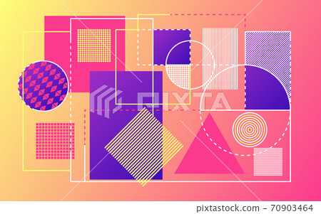 Modern abstract background. Trendy geometric... - Stock Illustration ...