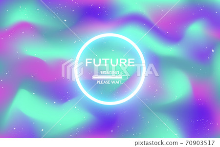 Retro future texture. Loading future concept on... - Stock Illustration ...