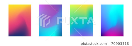 Cover gradient design set. A4 abstract color.... - Stock Illustration ...