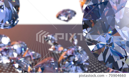 3D illustration CG of diamonds - Stock Illustration [70904660] - PIXTA