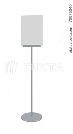 3d rendering of sign stand - Stock Illustration [70976840] - PIXTA