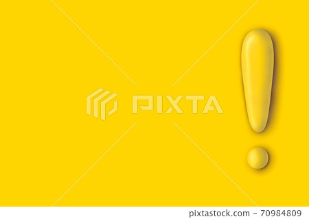 Background material Surprise mark Yellow... - Stock Illustration ...