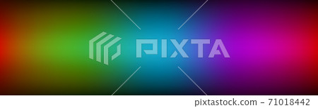 Abstract rainbow header. Modern vector spectrum... - Stock Illustration ...