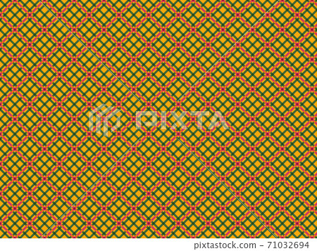 Diagonal grid pattern - Stock Illustration [71032694] - PIXTA