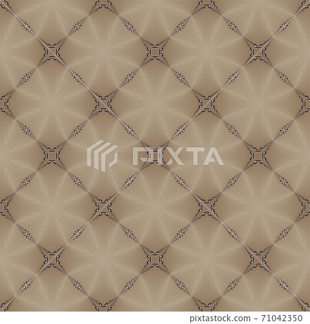 Simple brown pattern with beautiful symmetric... - Stock Illustration ...