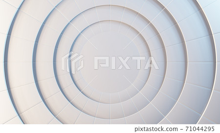 Abstract Circular Background. 3d illustration - Stock Illustration ...