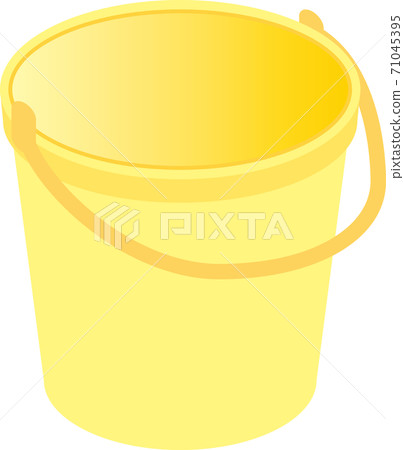 Yellow bucket - Stock Illustration [71045395] - PIXTA