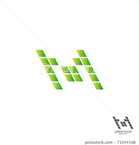 Letter M square logo icon concept design - Stock Illustration [71054106 ...