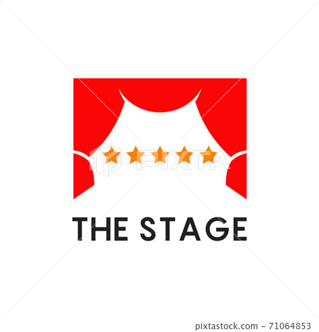 Stage icon logo design template - Stock Illustration [71064853] - PIXTA