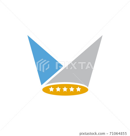 Stage icon logo design template - Stock Illustration [71064855] - PIXTA