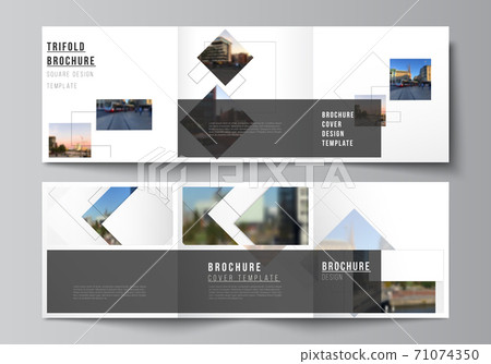 Vector layout of square format covers design... - Stock Illustration ...