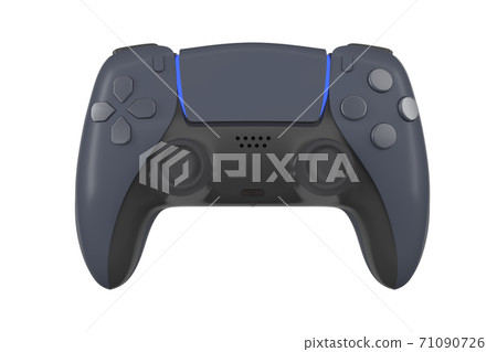 Realistic video game controller isolated on... - Stock Illustration ...