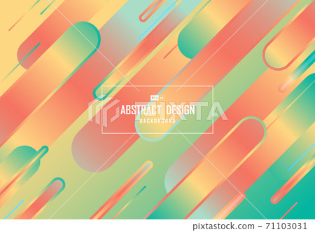 Abstract colorful gradient line pattern artwork... - Stock Illustration ...