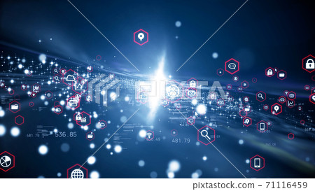 Science and technology image - Stock Illustration [71116459] - PIXTA