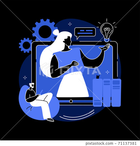 Video tutorial abstract concept vector... - Stock Illustration ...