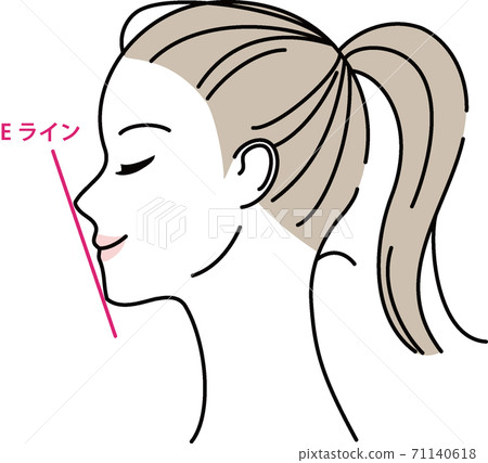 E-line illustration - Stock Illustration [71140618] - PIXTA