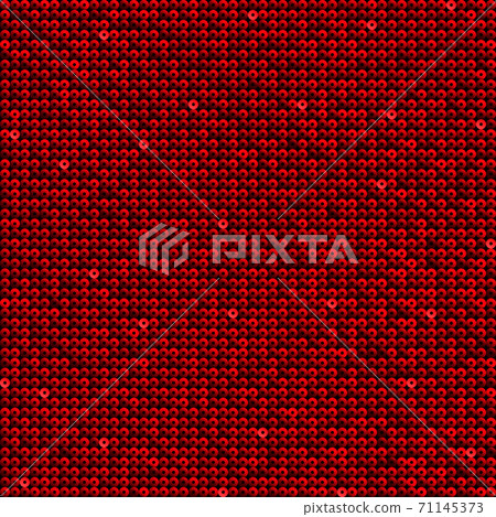 Banner made red sequins, glitter, sparkle dots-插圖素材 [71145373] - PIXTA圖庫