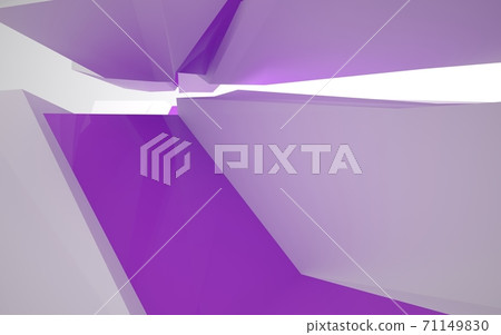 The abstract architecture of the building with... - Stock Illustration ...