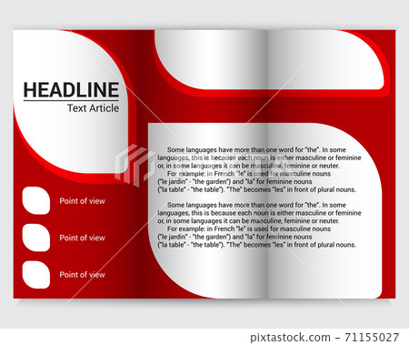 sale brochure background template - Stock Illustration [71155027] - PIXTA