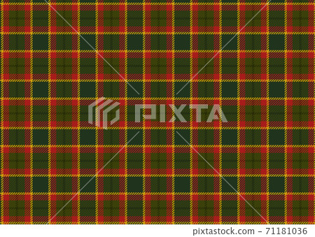 Xmas style tartan check - Stock Illustration [71181036] - PIXTA