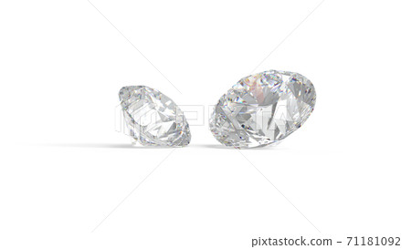 Two diamonds background white CG - Stock Illustration [71181092] - PIXTA