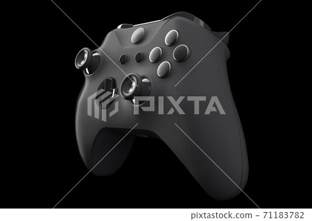 Realistic video game controller isolated on... - Stock Illustration ...