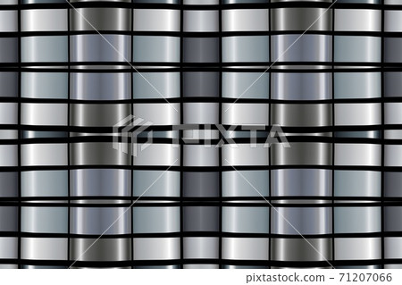 Silver metal seamless pattern with simple... - Stock Illustration ...