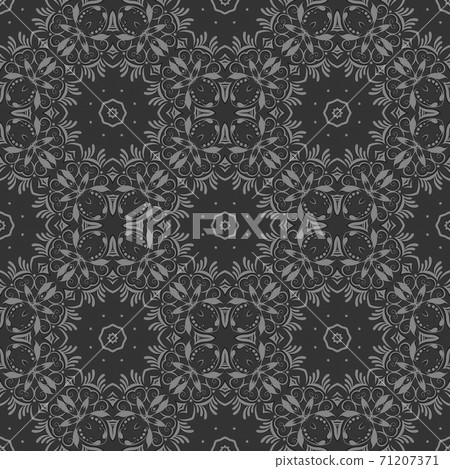 Geometrical dark grey pattern with beautiful... - Stock Illustration ...