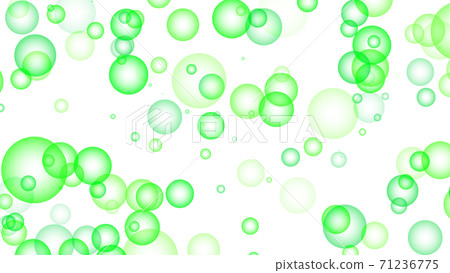 CG bubble background material for many floating... - Stock Illustration ...