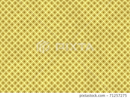 Gold "Kanoko" Japanese pattern, Japanese... - Stock Illustration ...