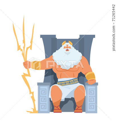 Zeus Cartoon
