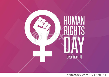Human Rights Day. December 10. Holiday concept.... - Stock Illustration ...