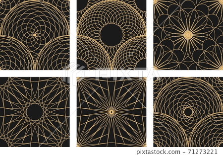 Simple pattern of fine lines. Seamless... - Stock Illustration ...