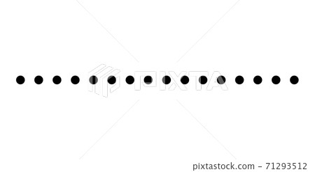 dotted line simple shape vector symbol icon... - Stock Illustration ...