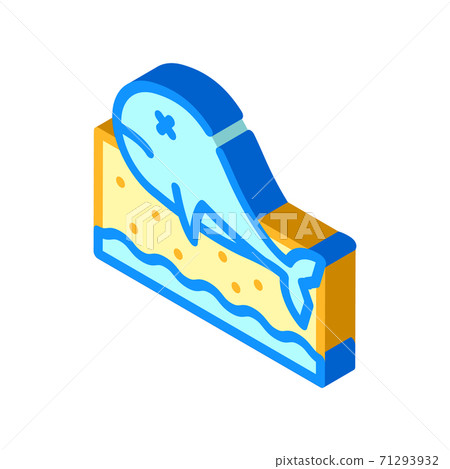 fish death isometric icon vector symbol... - Stock Illustration ...