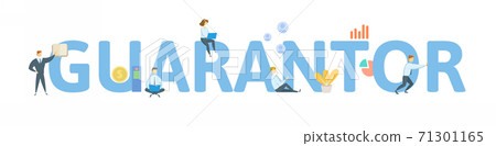 Guarantor. Concept with keyword, people and...-插圖素材 [71301165] - PIXTA圖庫