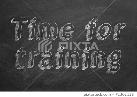 Time for training - Stock Illustration [71302138] - PIXTA