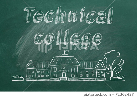 Technical college - Stock Illustration [71302457] - PIXTA